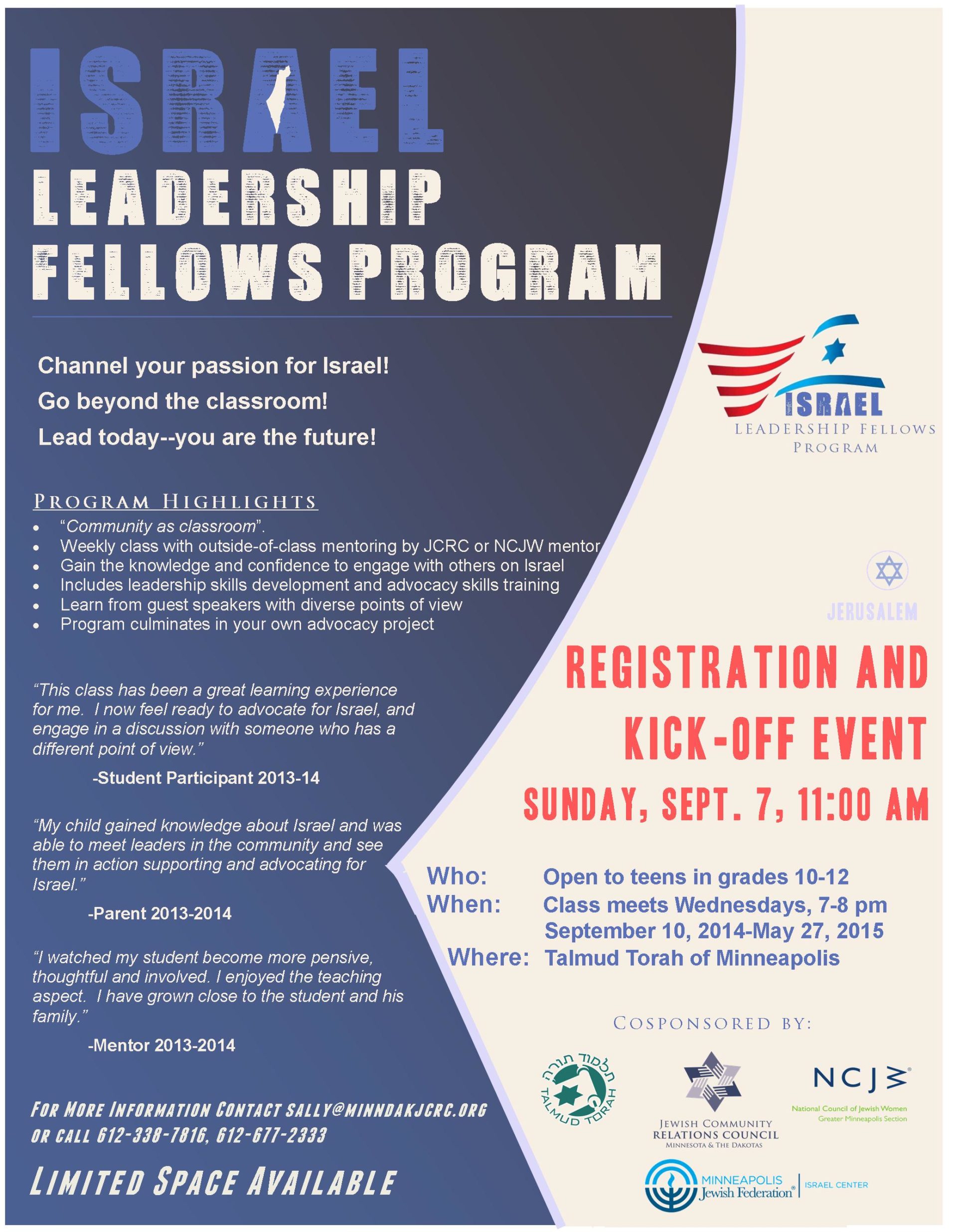 Spread The Word About Israel Advocacy - TC Jewfolk