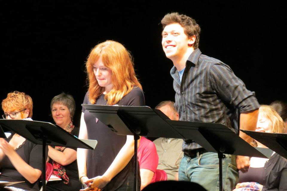 Backstage at The Adoption Play Project - TC Jewfolk