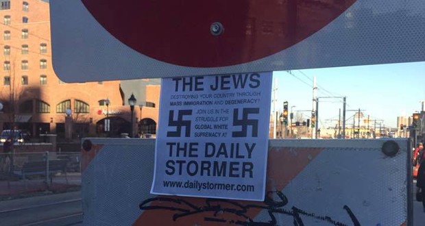 Neo-Nazi Flyers Posted On U Campus - TC Jewfolk