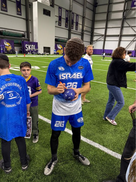 Israeli Flag Football Team Wins Despite Losing To Team USA - TC Jewfolk
